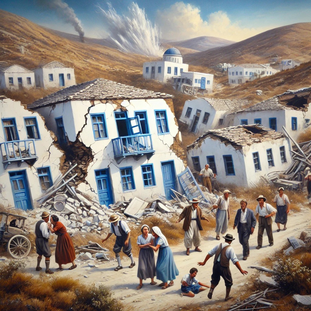 Ο σεισμός του 1948 στην Κάρπαθο! Ο Βασίλης Διακοβασίλης ανασύρει ...