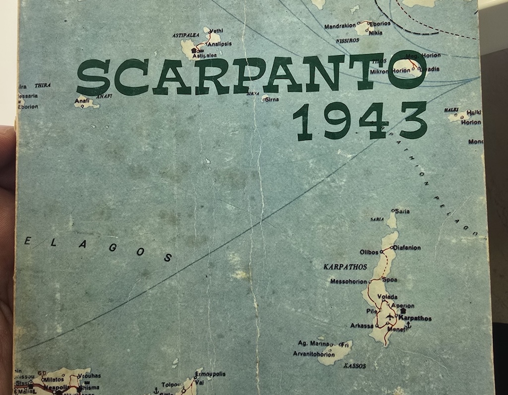 SCARPANTO 1943 - Ένα σπάνιο βιβλίο προστέθηκε στην συλλογή της Καρπάθου ...